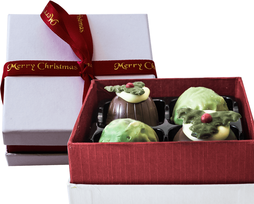 4 Choc Festive Gift Box (12 pcs) - Town & Country Fine Foods