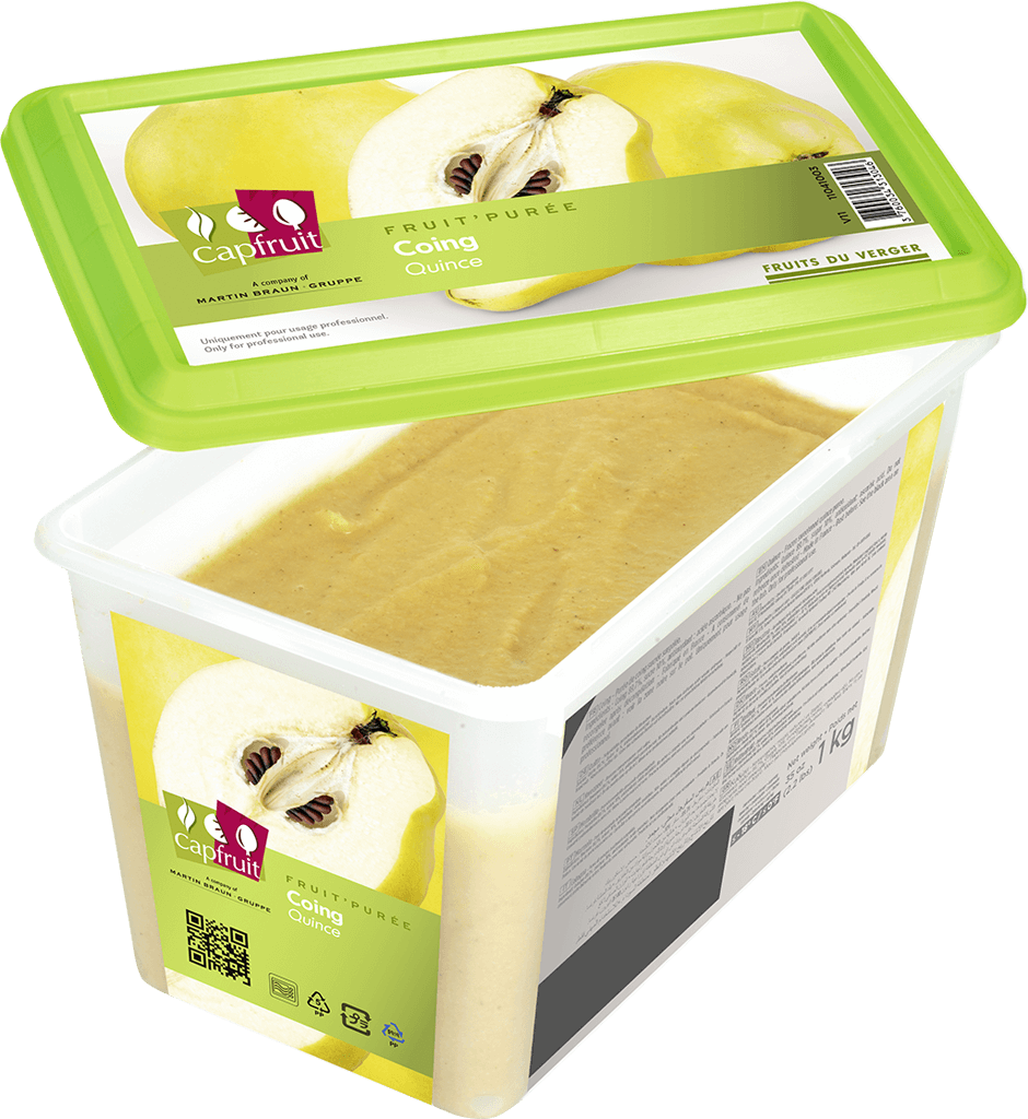FRUIT PUREE QUINCE (1kg) Fz - Town & Country Fine Foods