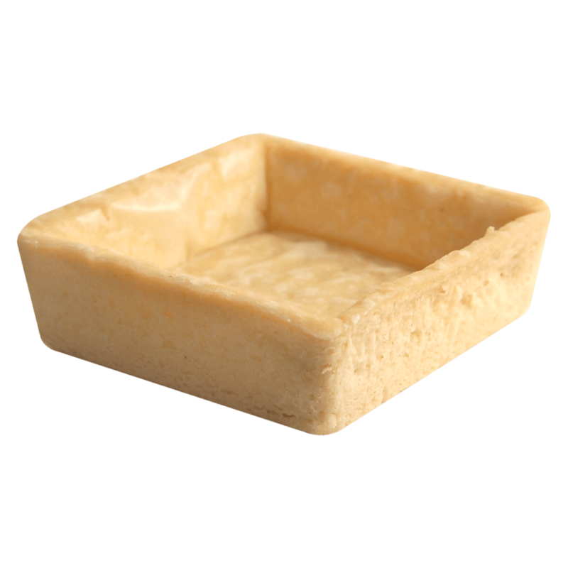 Square Savoury Tart 7cm 1 x 120 - Town & Country Fine Foods